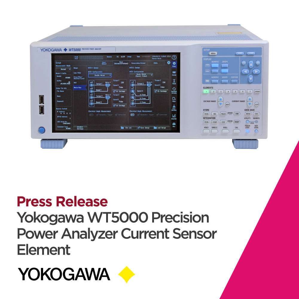 High current measurements made easy: Yokogawa WT5000 Precision Power ...