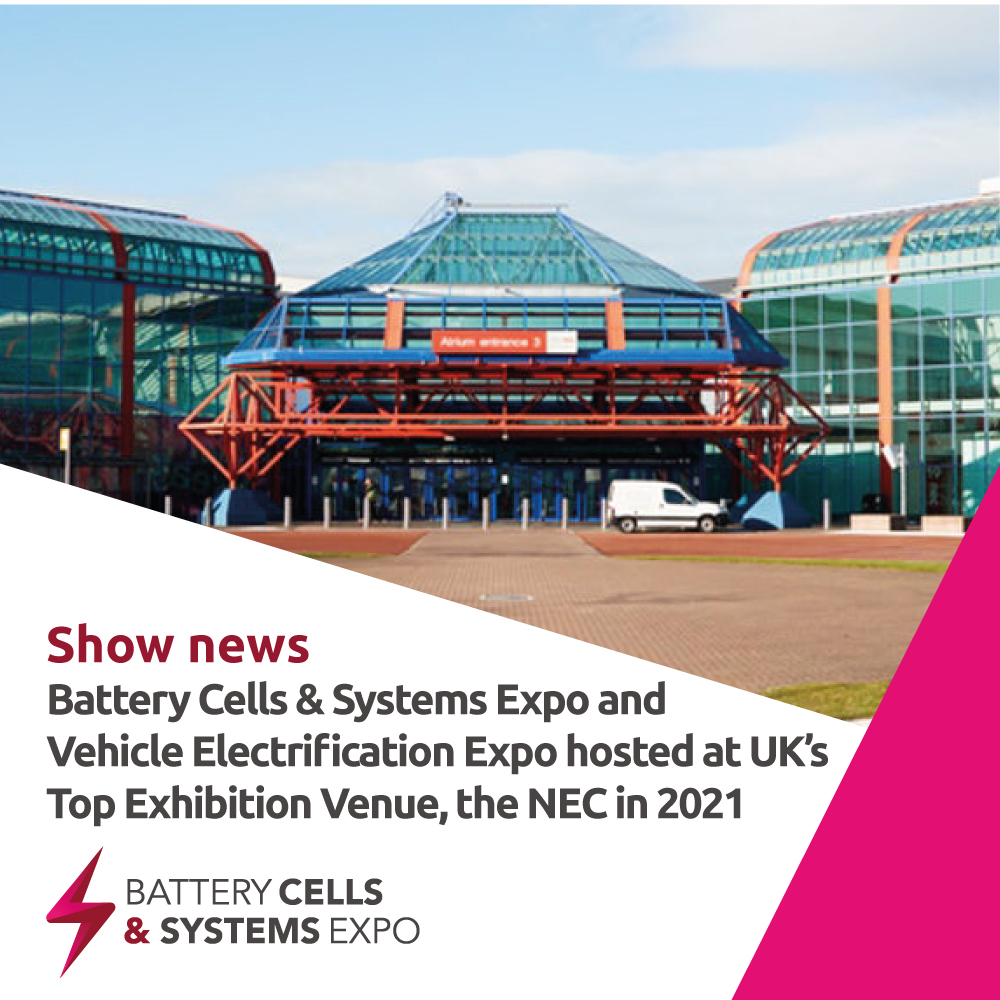 Battery Cells & Systems Expo and Vehicle Electrification Expo hosted at ...