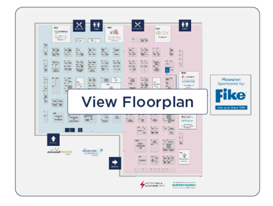 2025 Floorplan | Battery Cells and Systems Expo